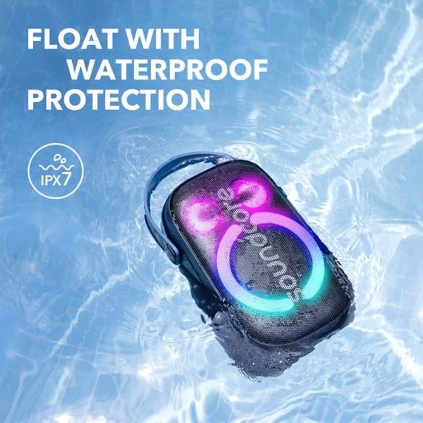 Soundcore Anker Rave Neo 2 80W Portable Party Speaker | IPX7 Waterproo ...